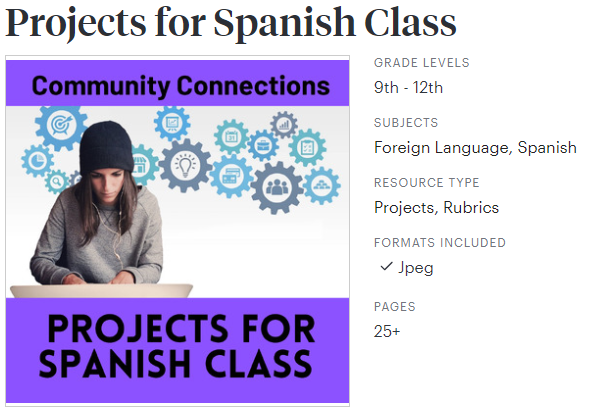 Projects for Spanish class – DIEGO OJEDA
